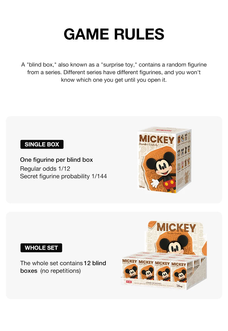 POP MART Disney Mickey Boundless Creativity Blind Box | BlindBox NZ