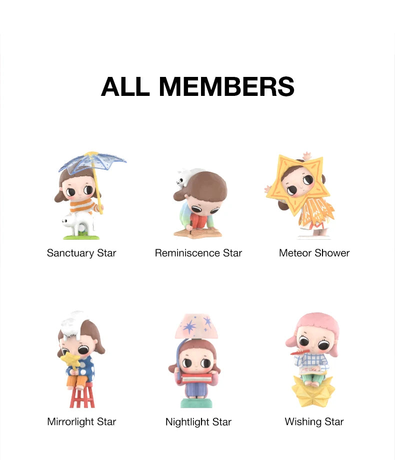 POP MART Nyota We Are All Stars Blind Box Figures | BlindBox NZ
