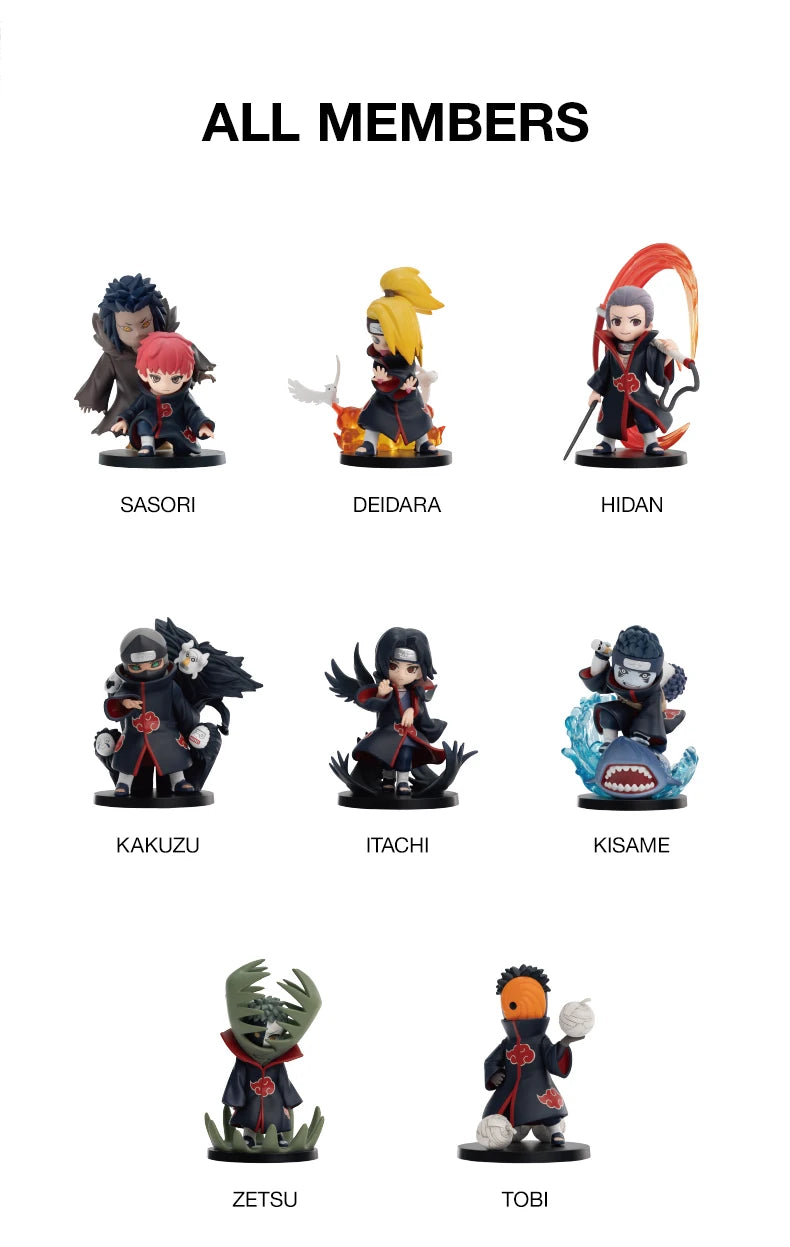 Naruto Shippuden Akatsuki Blind Box Figures | BlindBox NZ