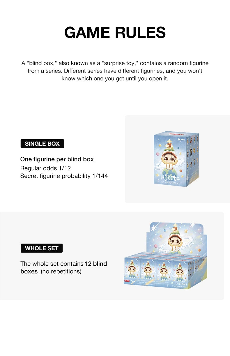 POP MART Nyota We Are All Stars Blind Box Figures | BlindBox NZ