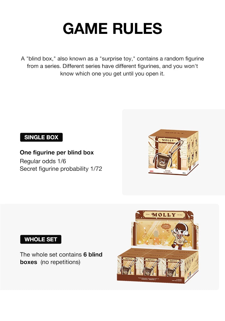 POP MART Molly Winter Fit Check Mini Bag Blind Box | BlindBox NZ