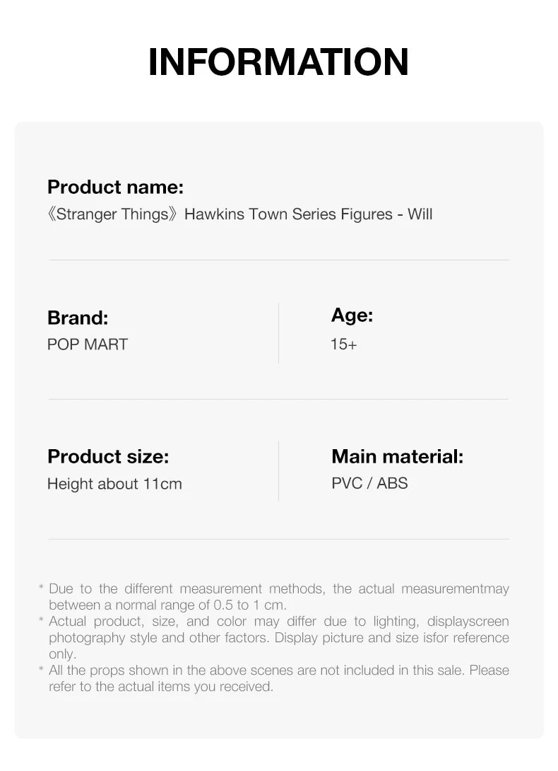 POP MART Stranger Things Hawkins Town Will Figure | BlindBox NZ