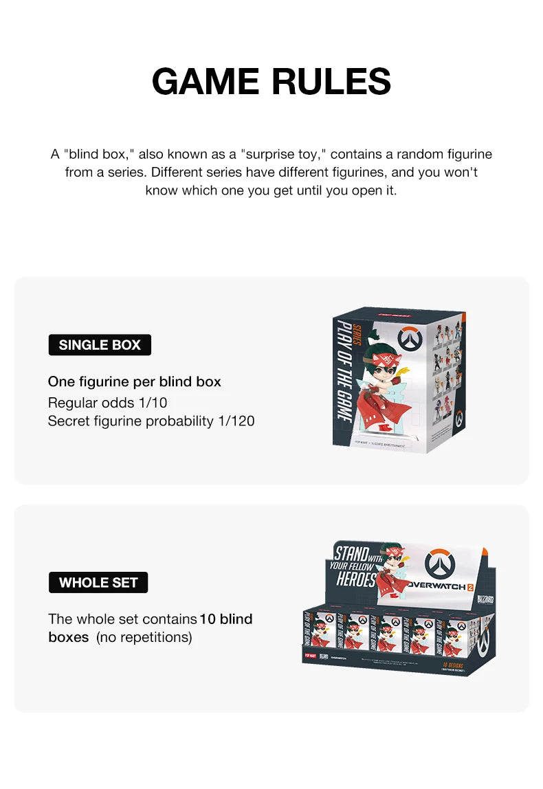 POP MART Overwatch Play of the Game Blind Box | BlindBox NZ